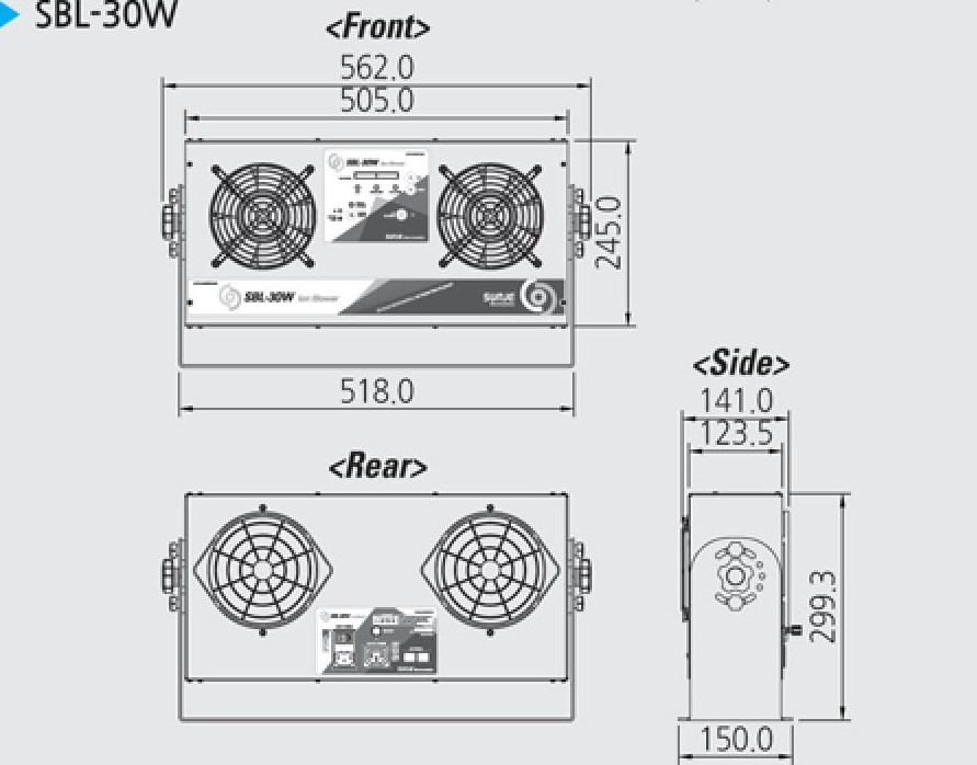 SBL-30W || Quạt Ion SUNJE || SUNJE VIỆT NAM